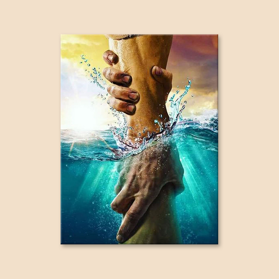 Jesus Paint-by-numbers – Wander Painting