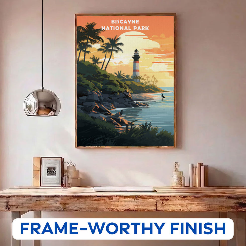 Biscayne National Park | Paint by Numbers Kit – Wander Painting