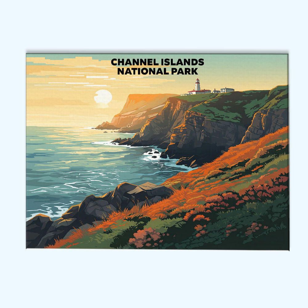 Channel Islands National Park - Landscape | Paint by Numbers Kit ...