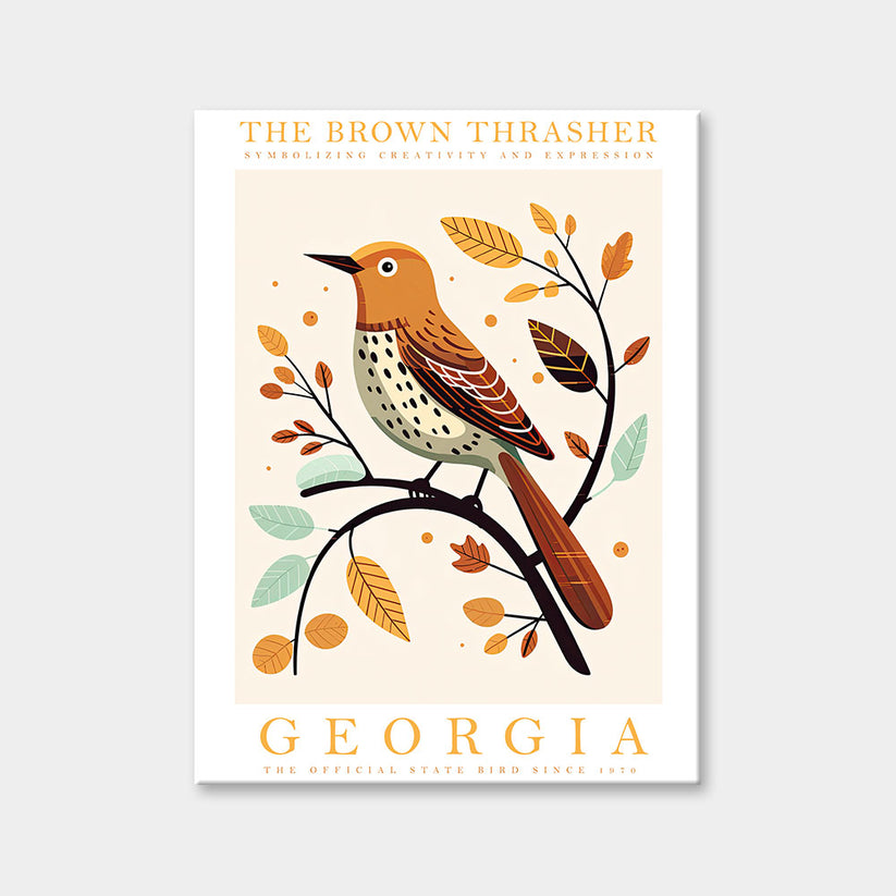 Georgia State Bird Diamond Painting – Wander Painting