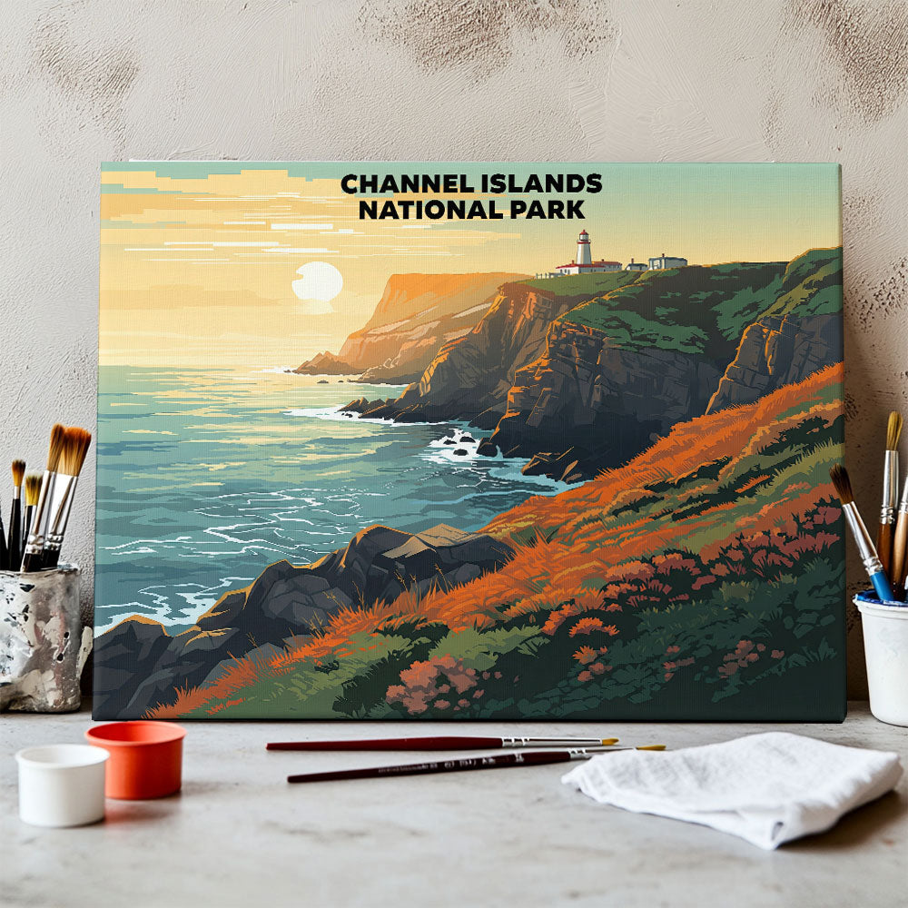 Channel Islands National Park - Landscape | Paint by Numbers Kit ...