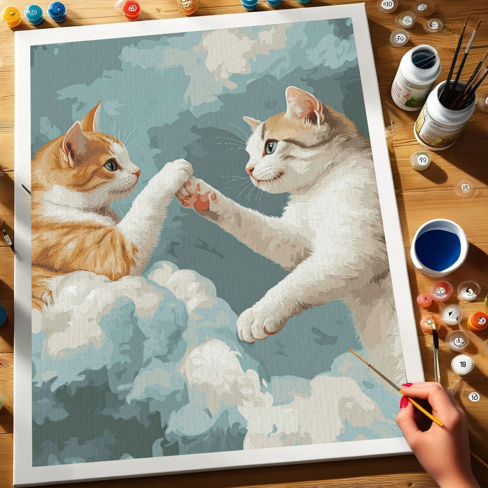 Paws of Creation | Paint by Numbers Kit – Wander Painting