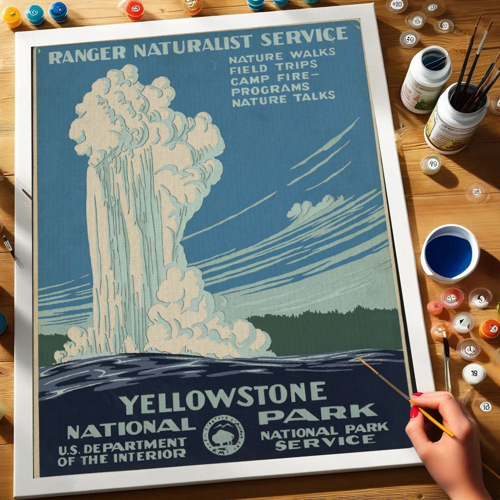 Yellowstone National Park, Ranger Naturalist Service - US Poster ...