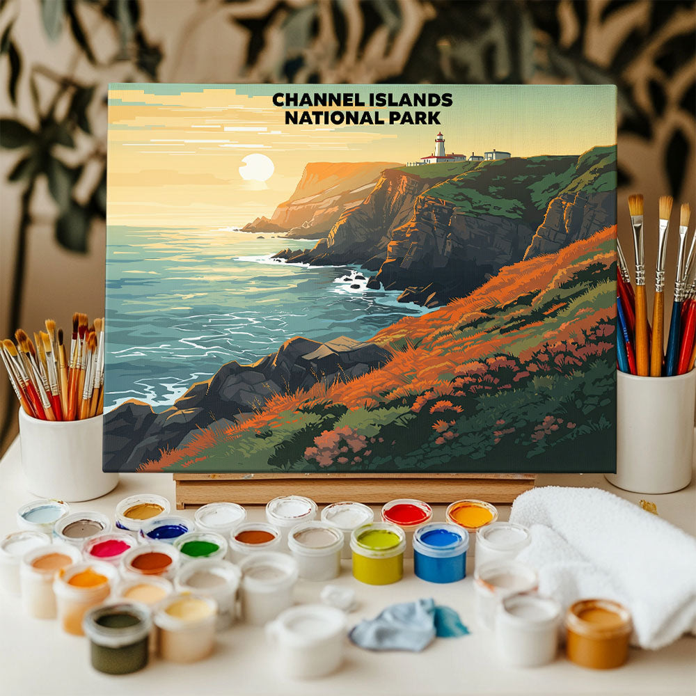 Channel Islands National Park - Landscape | Paint by Numbers Kit ...