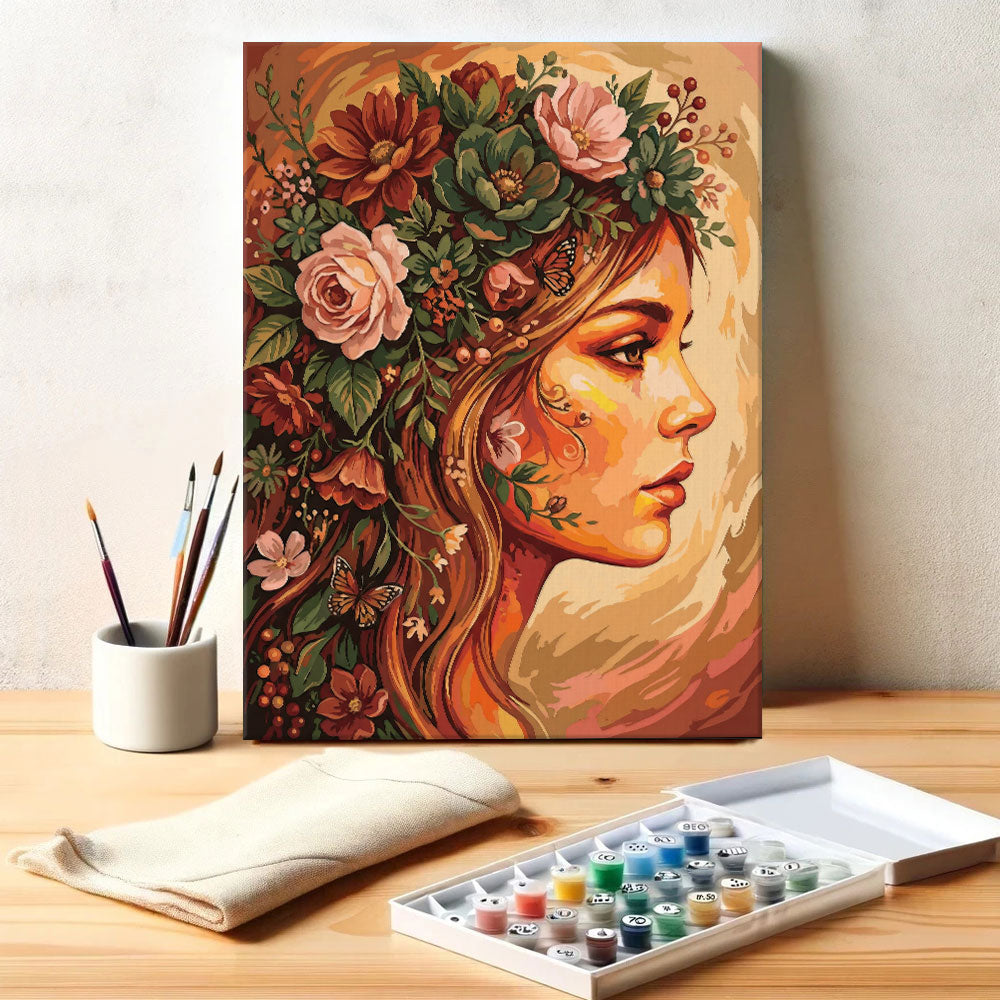 Earthbound Muse | Paint by Numbers Kit – Wander Painting