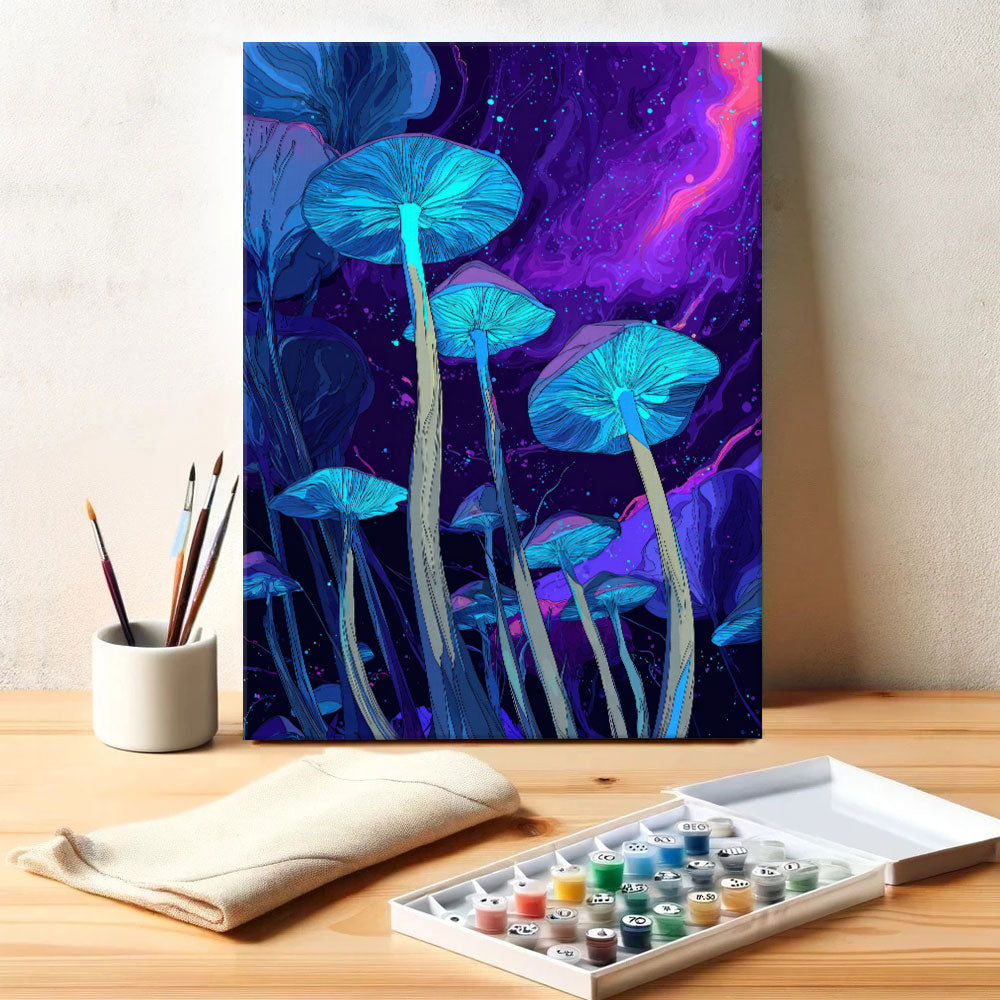 Sapphire Night | Paint by Numbers Kit – Wander Painting