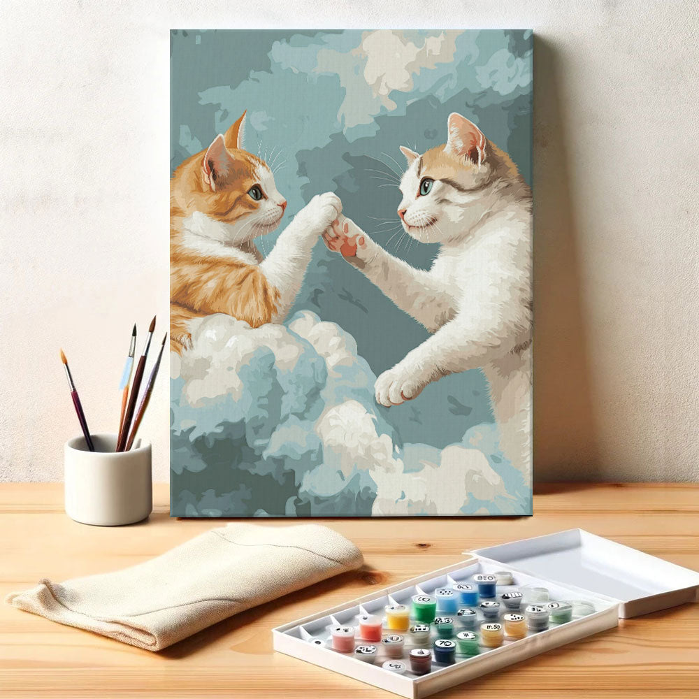 Paws of Creation | Paint by Numbers Kit – Wander Painting