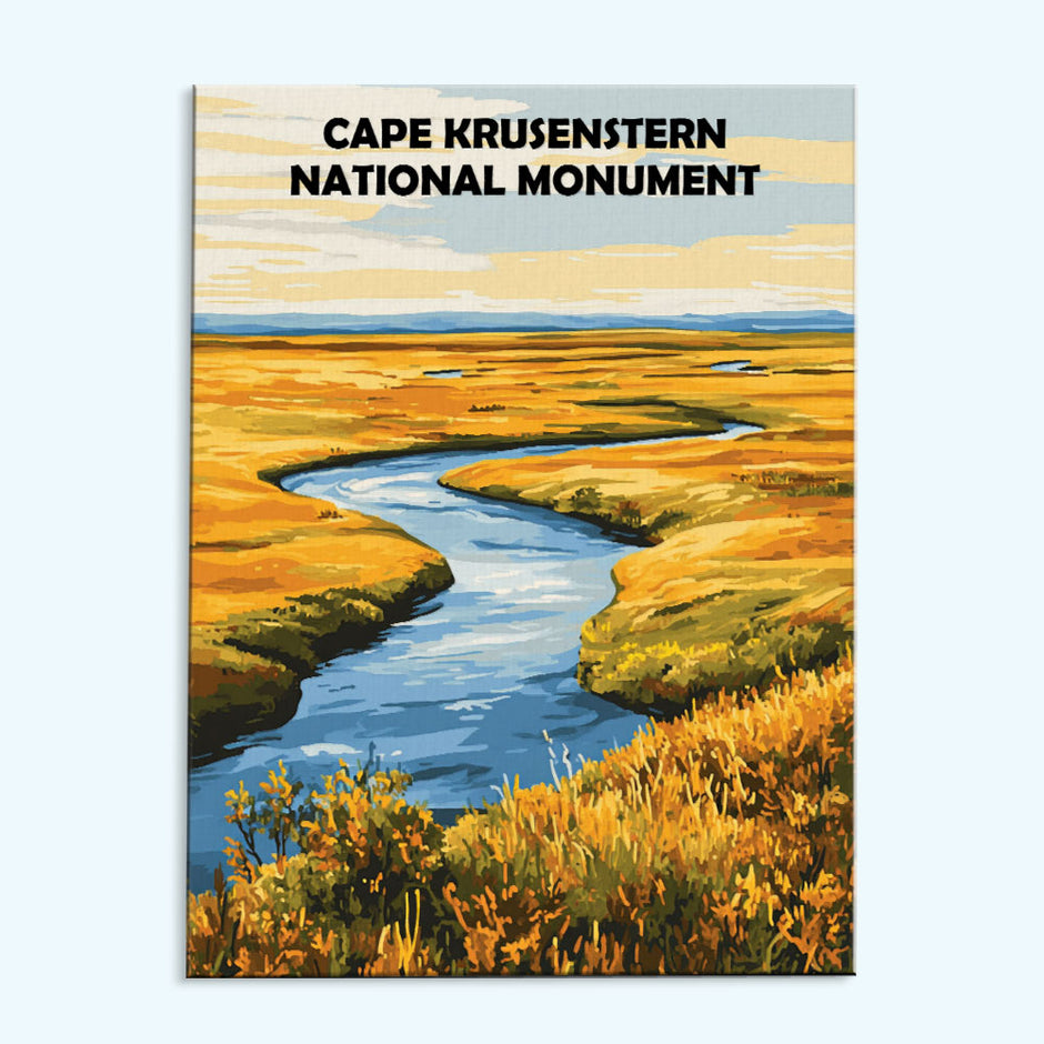 National Monuments Paint-by-numbers – Wander Painting