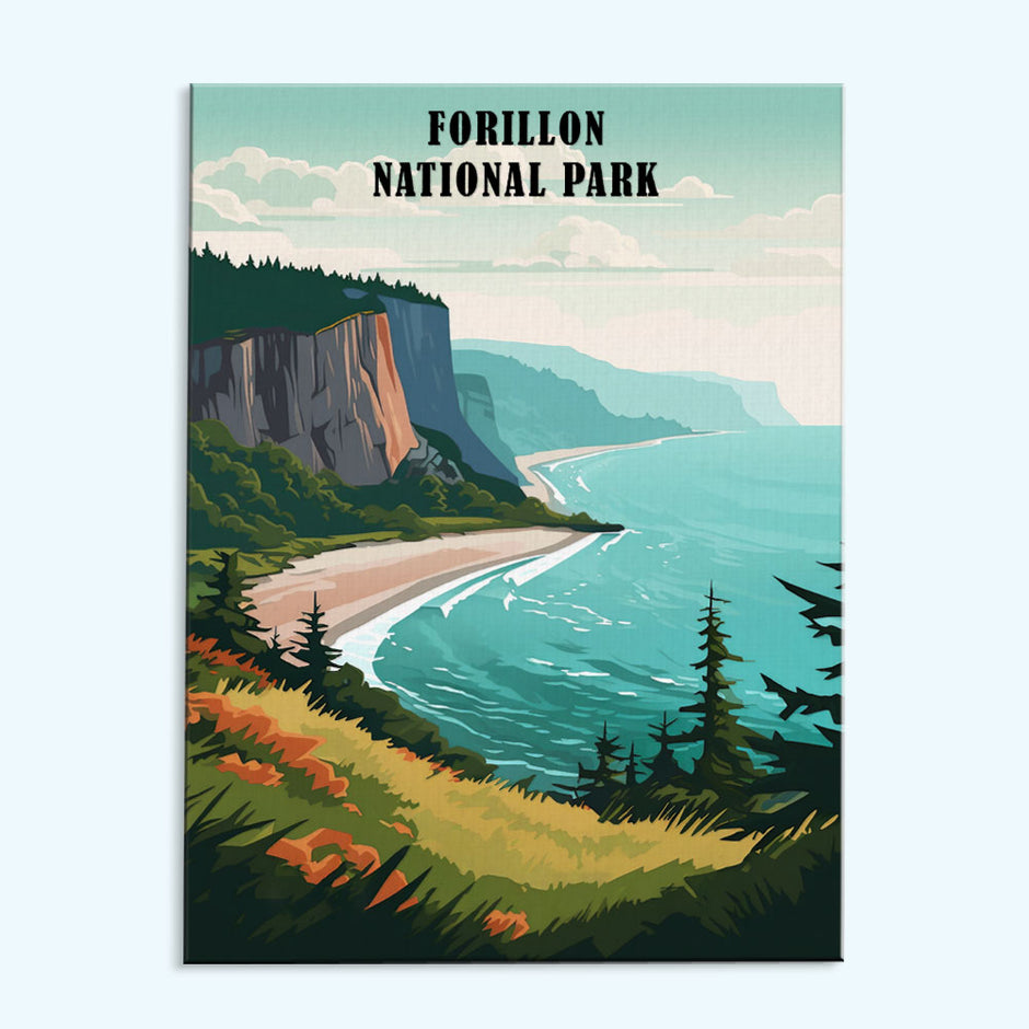 Banff National Park | Paint by Numbers Kit – Wander Painting