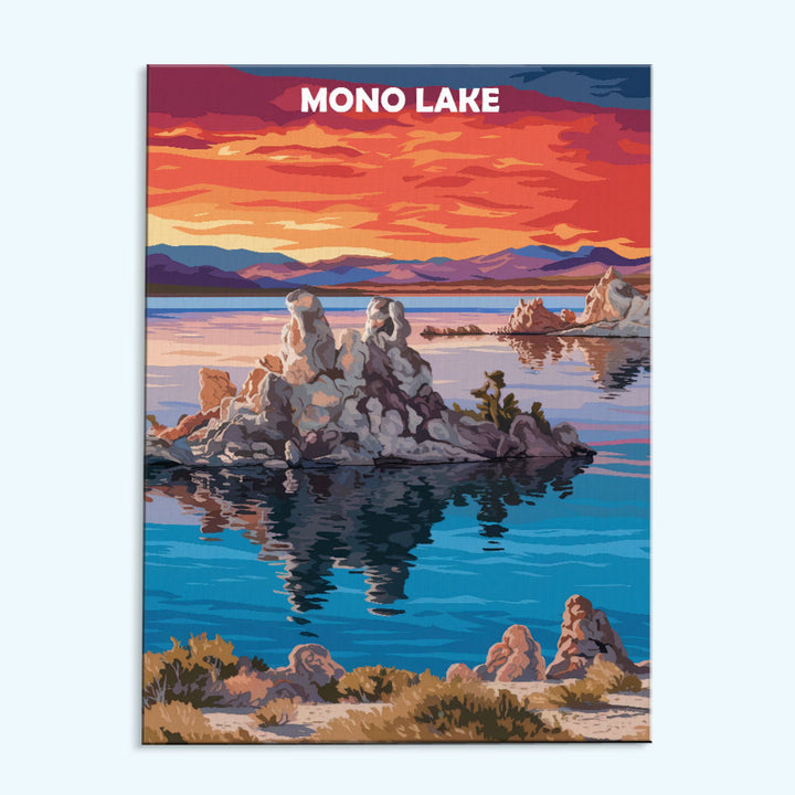 U.S. Lake Paint-by-numbers – Wander Painting