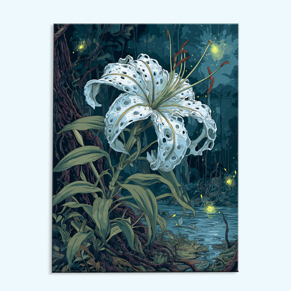 The Corpse Lily | Paint by Numbers Kit – Wander Painting