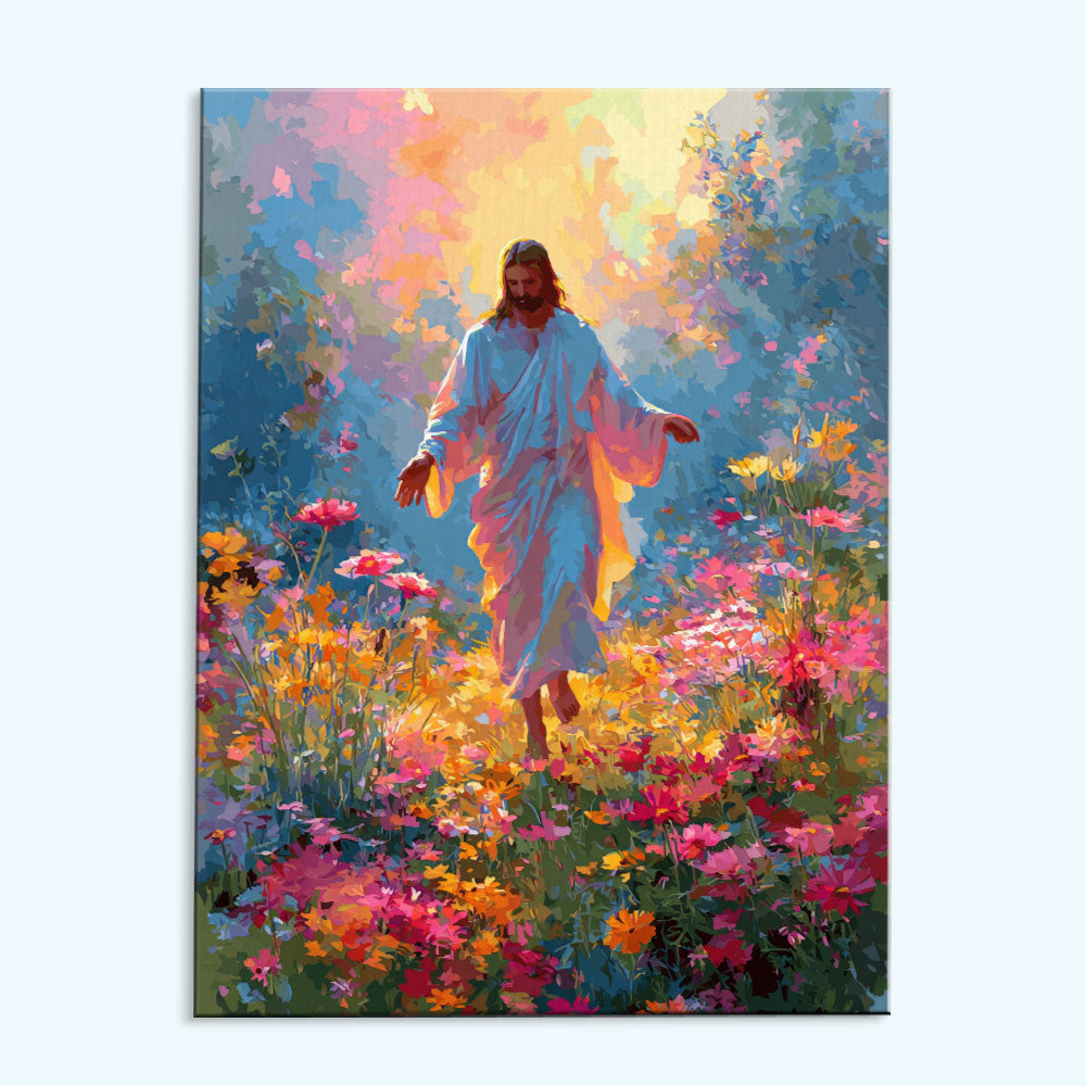 Garden of Light | Paint by Numbers Kit – Wander Painting