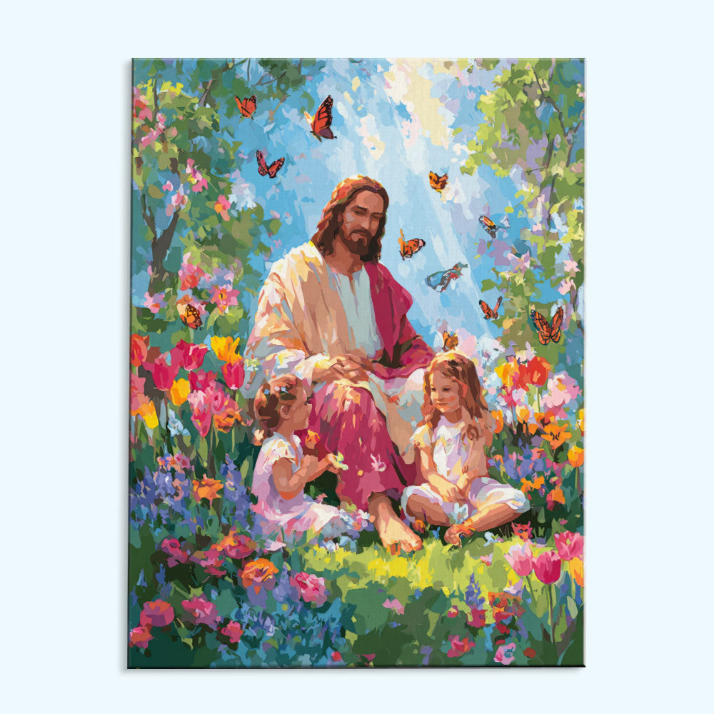 Children’s Joy | Paint by Numbers Kit – Wander Painting