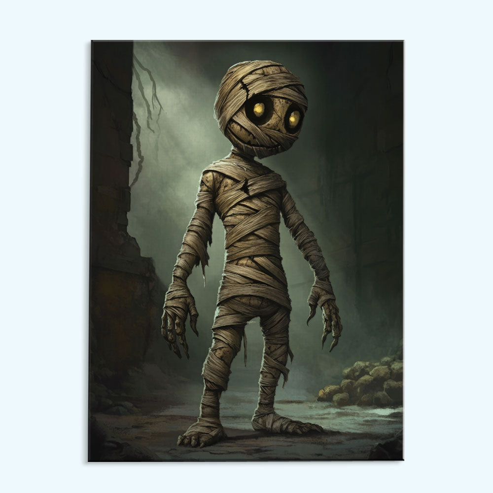 Creepy Mummy | Paint by Numbers Kit – Wander Painting