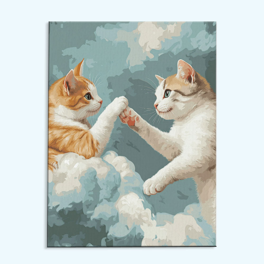 Paws of Creation | Paint by Numbers Kit – Wander Painting
