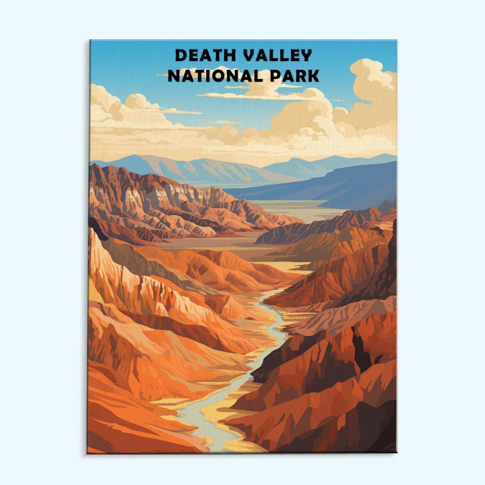 National Park Paint-by-numbers – Wander Painting